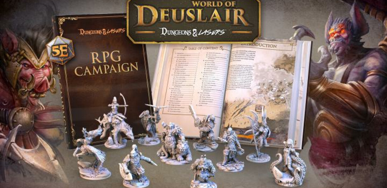 Archon Studio - DUNGEONS & LASERS V: WORLD OF DEUSLAIR 5E - ANNOUNCEMENT