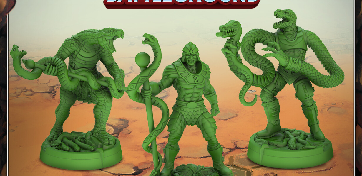 Archon Studio - Snake Men has returned!